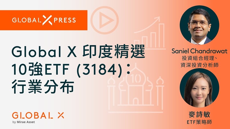 Global X 印度精选10强ETF (3184)：行业分布 - Global X ETFs Hong Kong